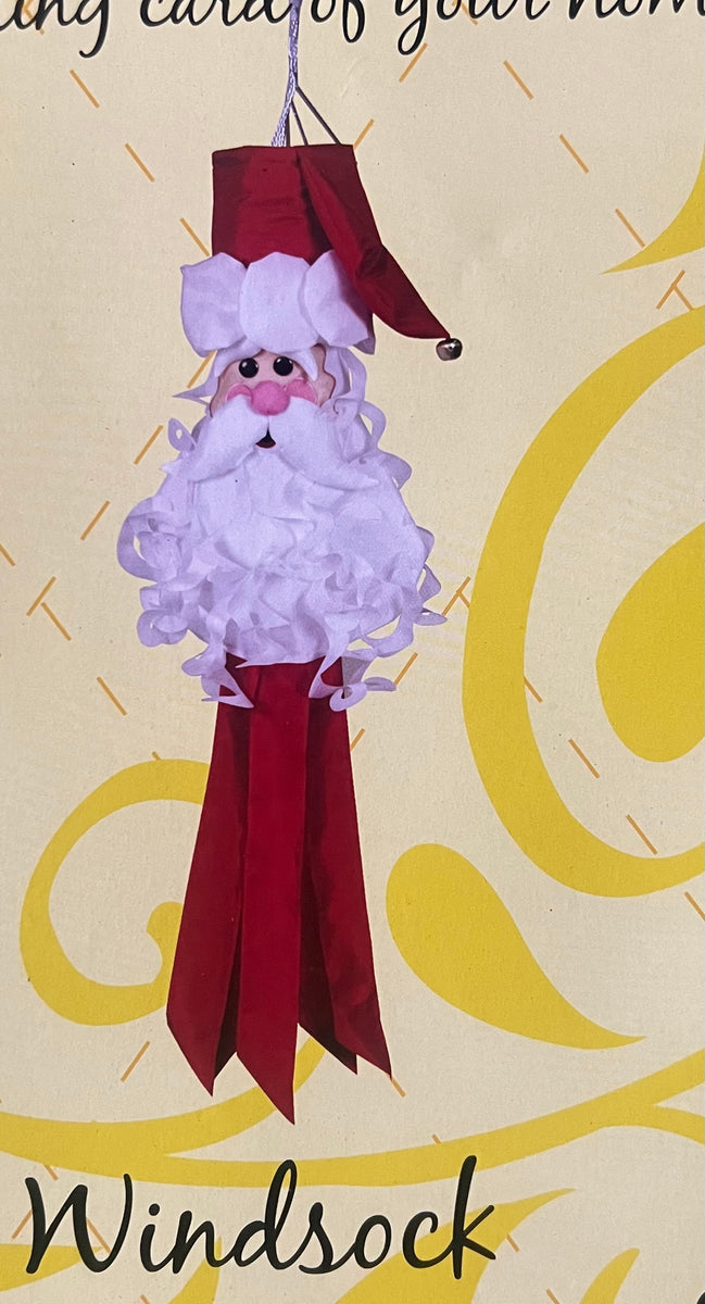 Windsock -Santa – Keepsakes and Memories Inc.