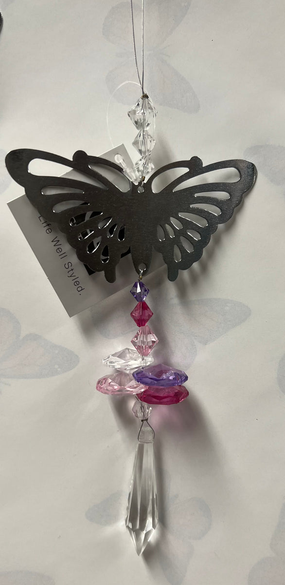 Metal Butterfly Suncatcher – Keepsakes and Memories Inc.