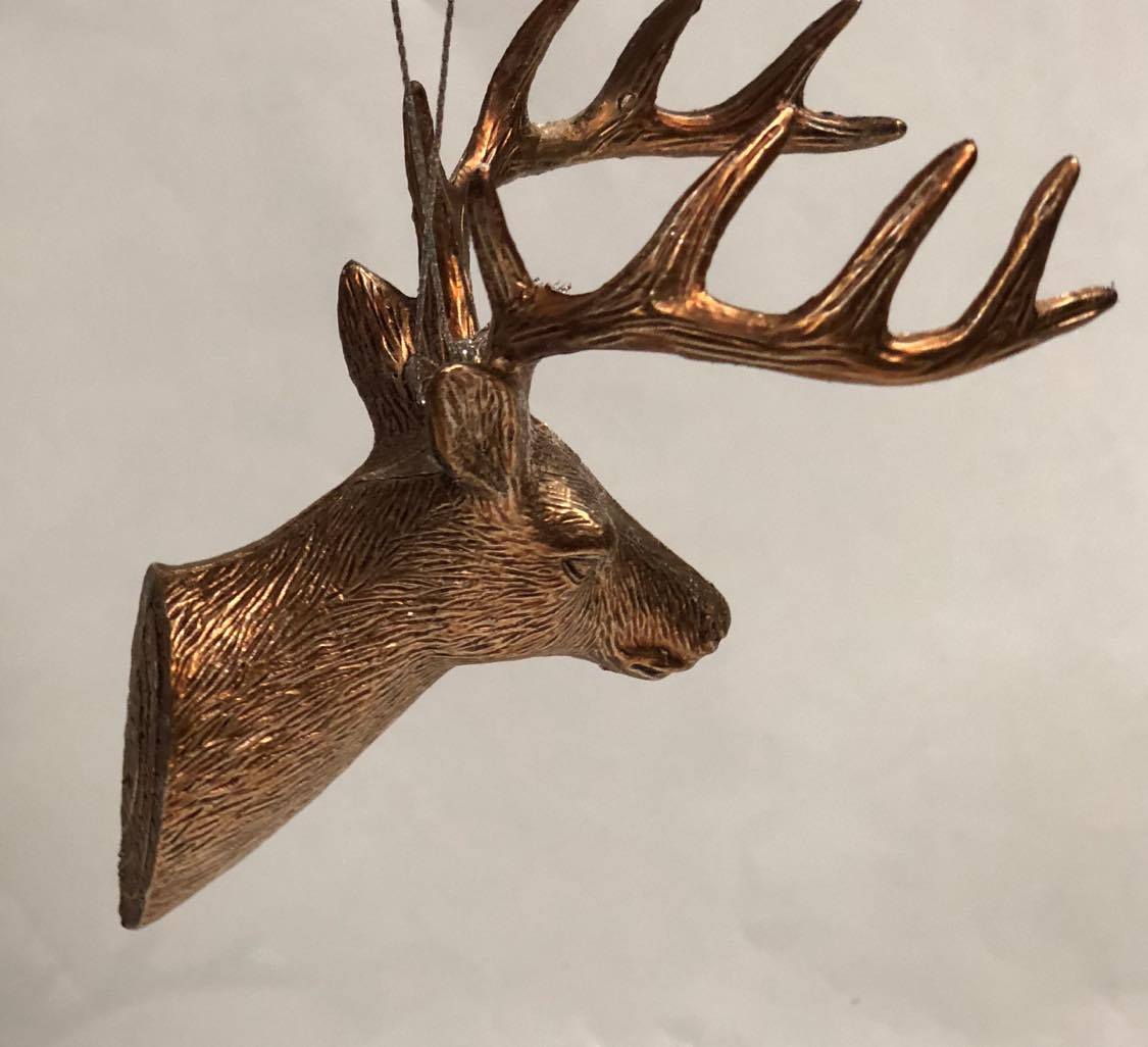 Stag Head Tree Ornament – Keepsakes and Memories Inc.