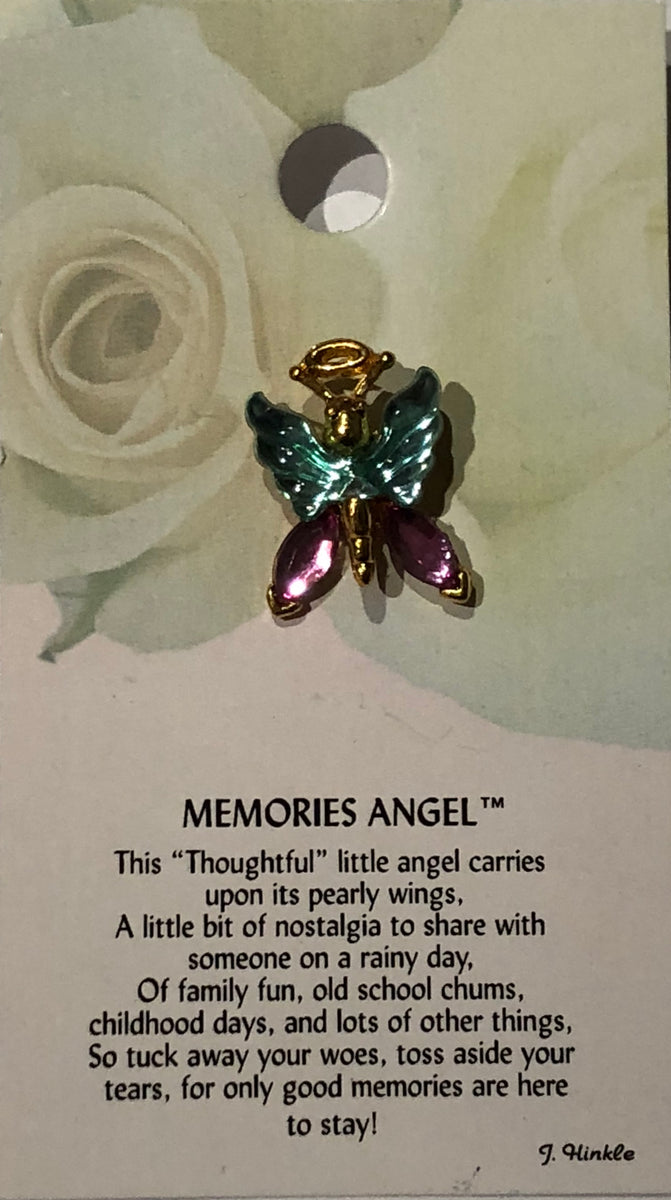 Memories Angel Pin – Keepsakes and Memories Inc.