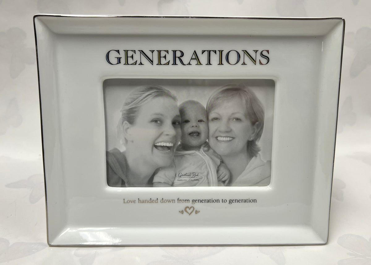 Generations Picture Frame – Keepsakes and Memories Inc.