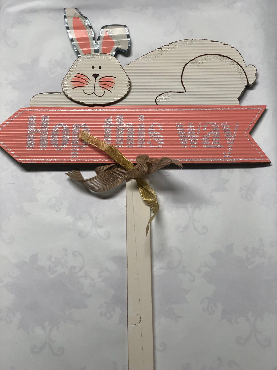 Hop This Way -Sign – Keepsakes and Memories Inc.
