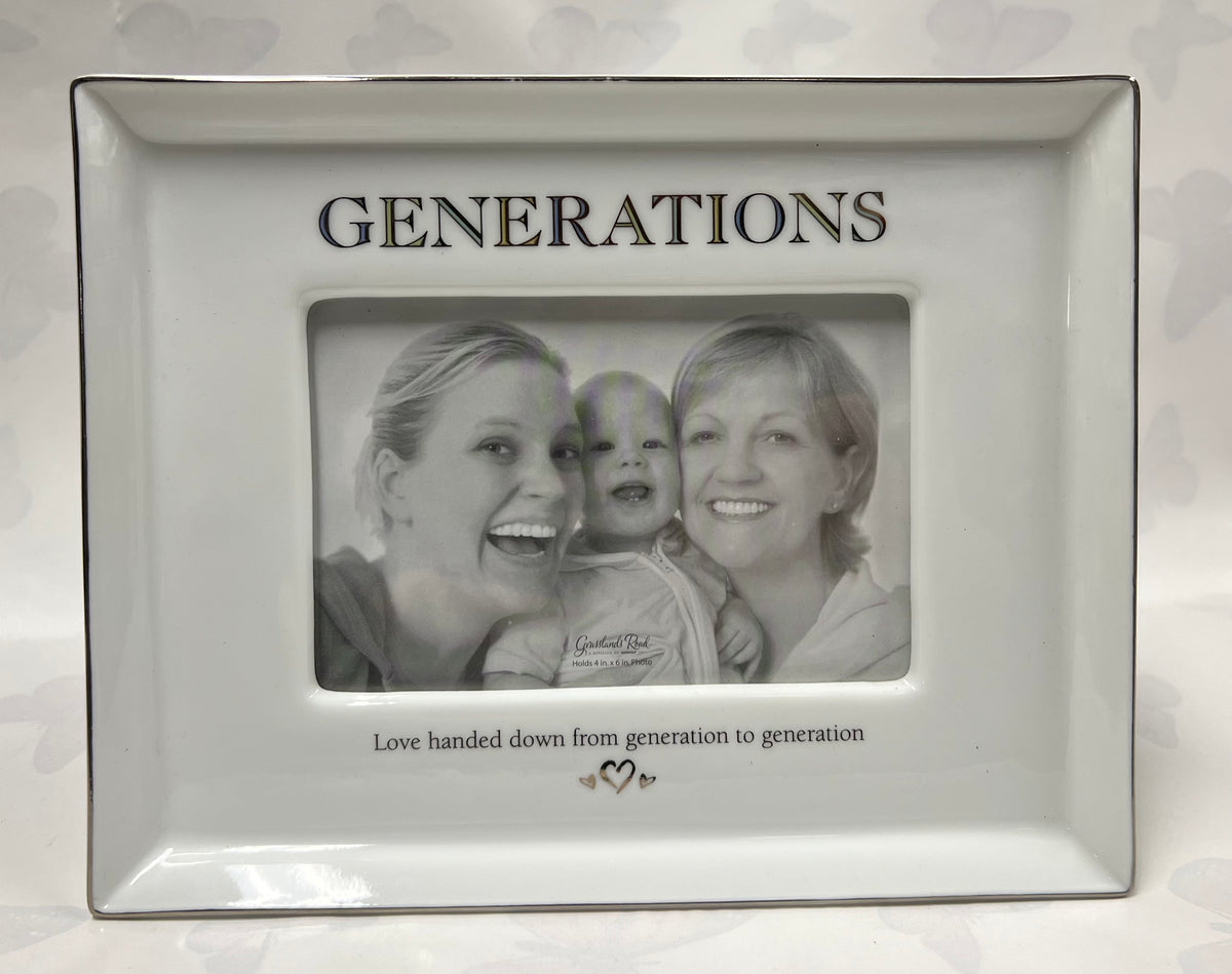 Generations Picture Frame – Keepsakes and Memories Inc.